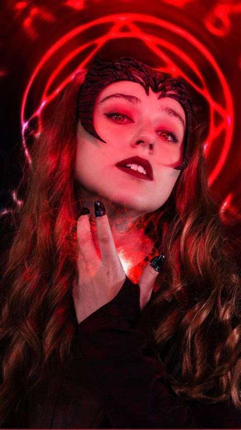 Scarlet Witch Cosplay Forged Scarlet Witch Cosplay Scarlet Witch