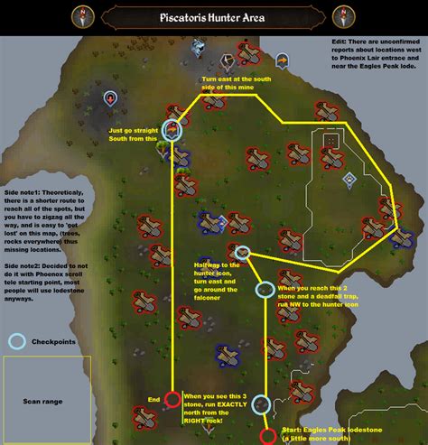 Runescape The Most Efficient Route For Elite Scan Clues Junglebiscuit