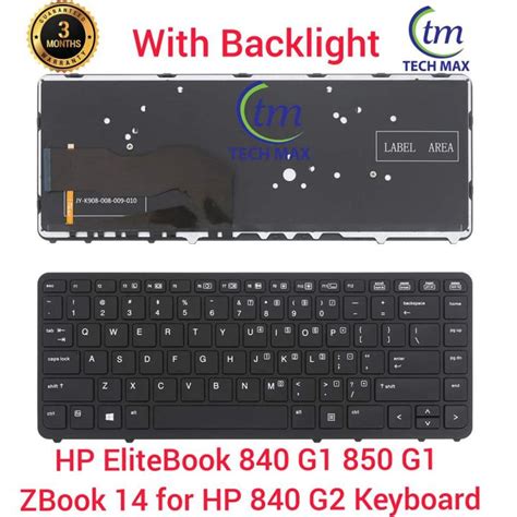 Hp Laptop Keyboard For Hp Elitebook 840 G1 850 G1 840 G2 850 G2 Zbook