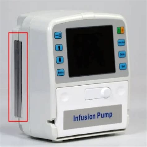 Medical Icu Iv Equipment Pca Infusion Pump With Battery And Pole