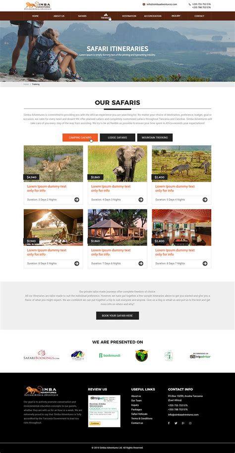 Safari Mockup Design On Behance