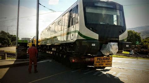 Llegó un nuevo tren al Metro de Medellín
