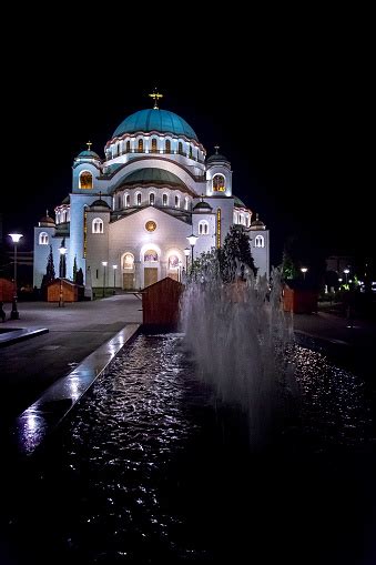 Serbian 정통 기독교 교회의 세인트 사바 베오그라드 세르비아 건물 정면에 대한 스톡 사진 및 기타 이미지 건물 정면
