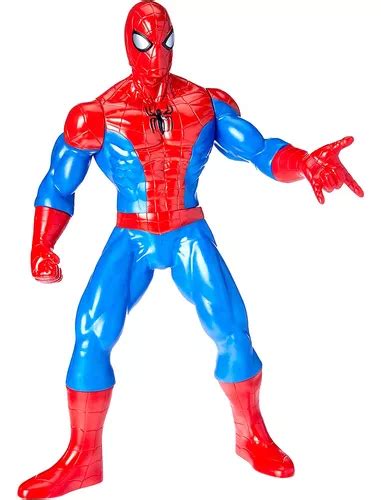 Spiderman Boneco Grande Homem Aranha 8 Pontos De Articulação
