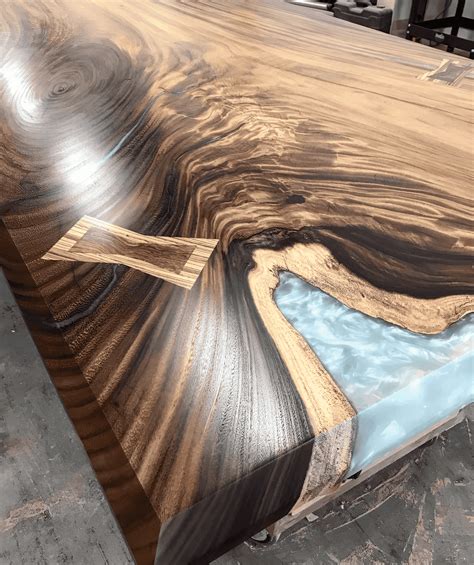 Polymer Inlays For Wood Tables