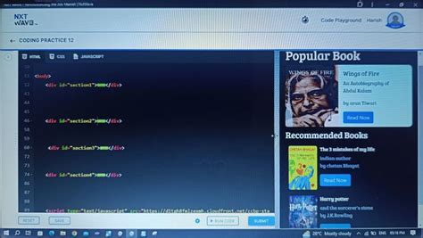 Harish S On Linkedin Todays Practice Set Nxtwave