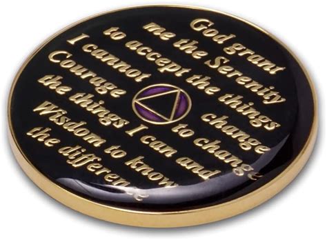 Moneda De Sobriedad De 2 Años Ficha De Aniversario De Recuperación De