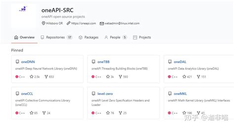 Oneapi的github地址 知乎