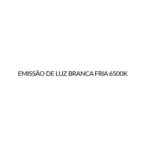 Refletor De Led Slim 50 6500k 3750 Lúmens Bivolt Emissão De Luz Branca