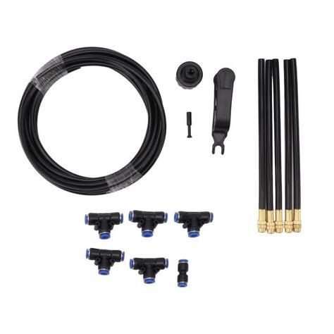 VINGVO Kit d irrigation goutte à goutte pour jardin Système d arrosage universel avec tuyau PE