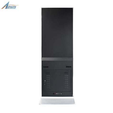 IR 55 Inch Digital Signage For Advertising Playing 4K Floor Standing OEM