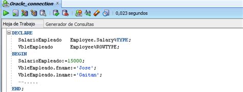 Un Ingeniero Informático Apasionado Por Los Datos Cláusula Declare En Plsql