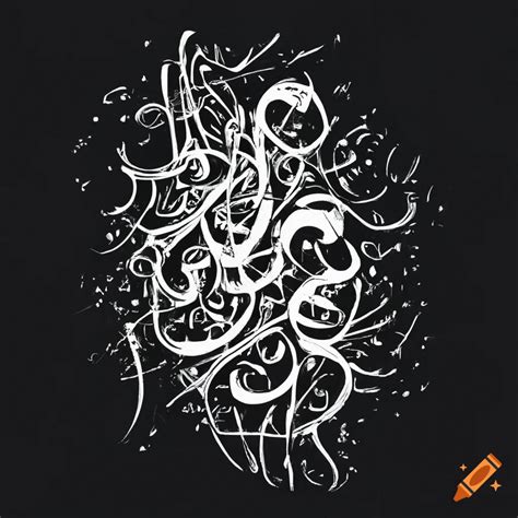 Abstract Script Design On Craiyon