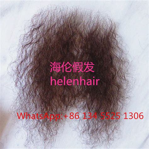 Usd 923 Helen Wig Sexy Real Hair Man Simulating Pubic Hair Fake