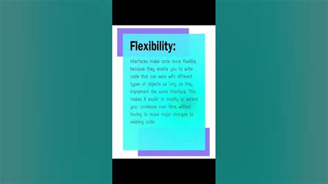 Interfaces Are Important In Programming For Several Reasons