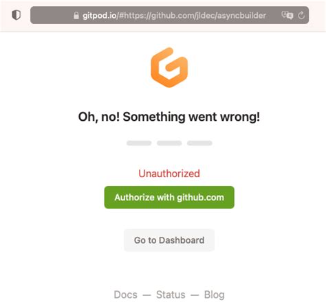 Show Helpful Explanation When Opening A Workspace And The Git Provider