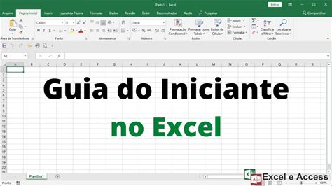 O Guia do Iniciante no Excel Tutorial Básico YouTube