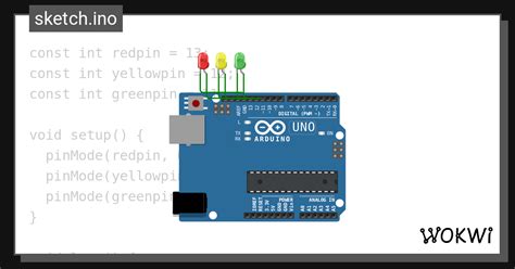 Traffic Signal Wokwi ESP32 STM32 Arduino Simulator