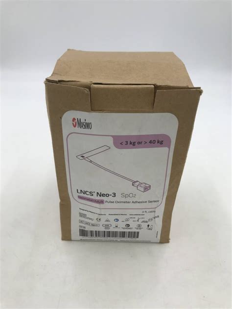 Masimo 2320 Lncs Neo 3 Neonatal Adult Pulse Oximeter Adhesive Spo2