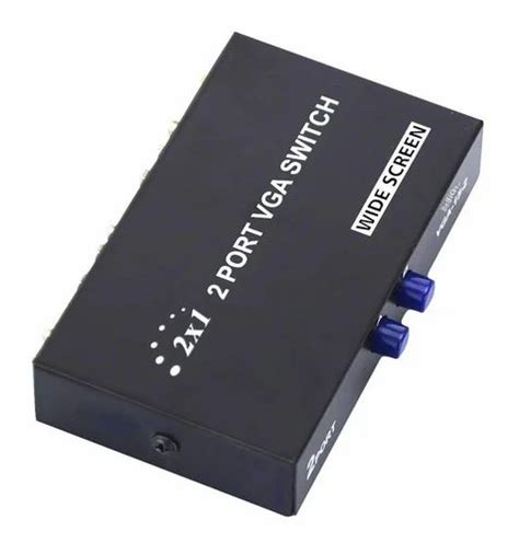 2 Port Vga Switch At Rs 115 Piece Computer Accessories In New Delhi Id 27460607597
