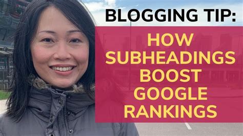 Blogging For Business How Subheadings Make Articles Seo Friendly