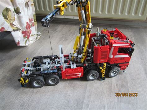 Lego Technic 8258 Zware Truck Met Kraan Crane Truck Catawiki