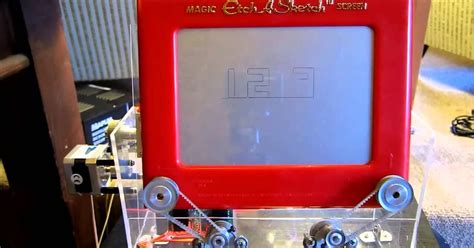 this etch a sketch can tell time