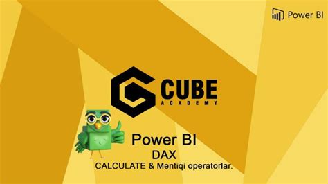 Cube Academy Linkedin‘de Power Bi Dərs 26 Dax Calculate