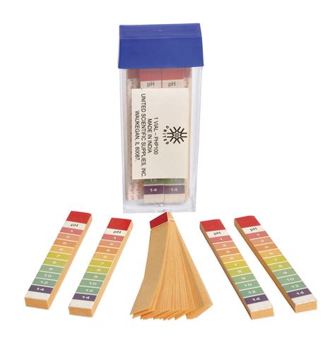 United Scientific Ph Paper Wide Range 1 14 Ph Units Nebraska Scientific