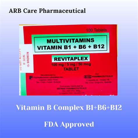 Vitamin B Complex Brands Philippines At Erik Nowak Blog