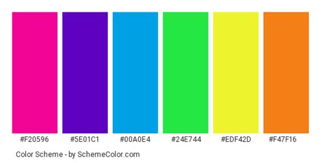 Rainbow Lgbt Color Scheme Blue