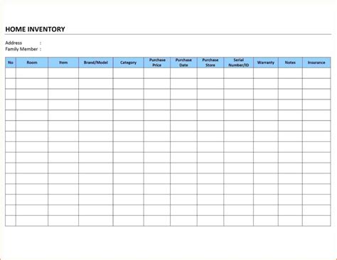 Free Excel Spreadsheet For Consignment Sales In Inventory Tracking