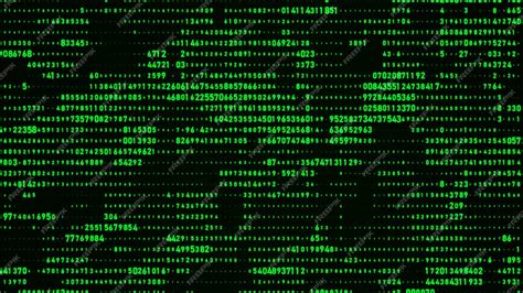 Premium Photo Binary Computer Code Background Digital Background