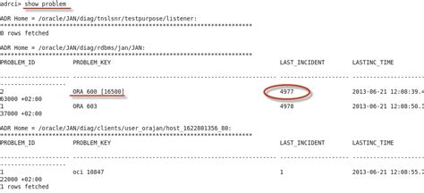 how to locate an incident trace within adrci sap community