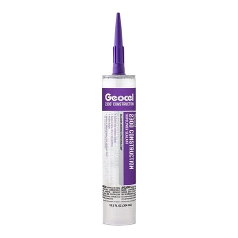 Geocel Scgc66100 2 X 10 Clear Tripolymer Sealant 15 Oz
