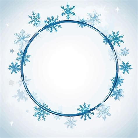 Premium Vector Snowflake Silhouette