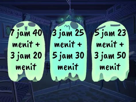 Menjumlahkan Jam Dan Menit Flip Tiles