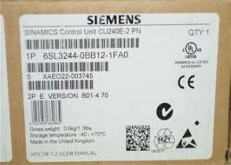 6sl32440bb121fa0 Siemens Programable Logical Controller At Rs 29923