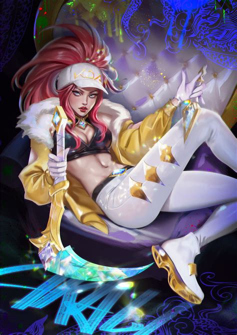 Artstation Akali Prestige Ver