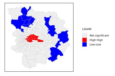 Local Indicators Of Spatial Associationlisa • Tidyrgeoda
