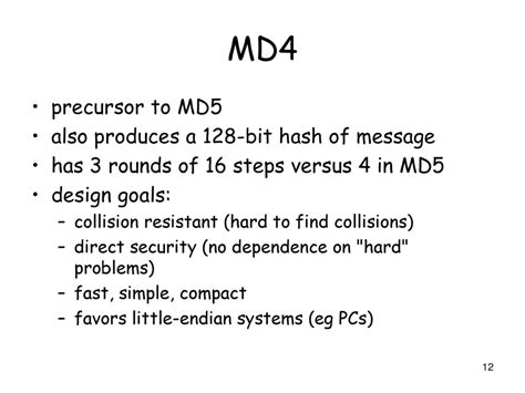 Cryptography And Network Security Various Hash Algorithms Ppt Download