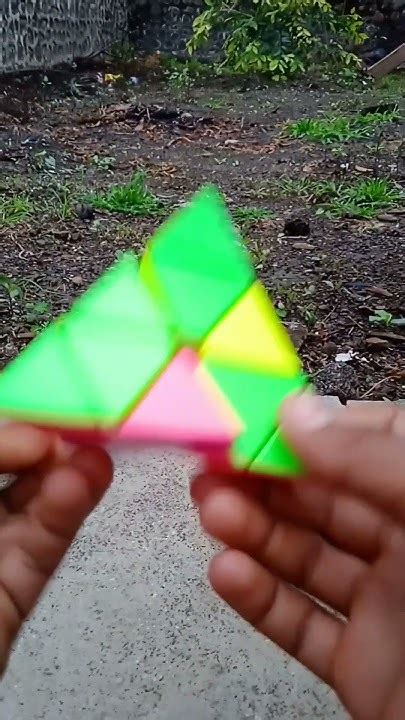 Pyramix Cube Solving Magic Tricks Trandingshorts Viratkohli Viral Food Viralshorts Cube
