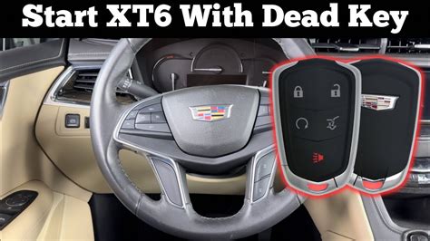 2020 2022 Cadillac Xt6 No Remote Key Detected How To Start With