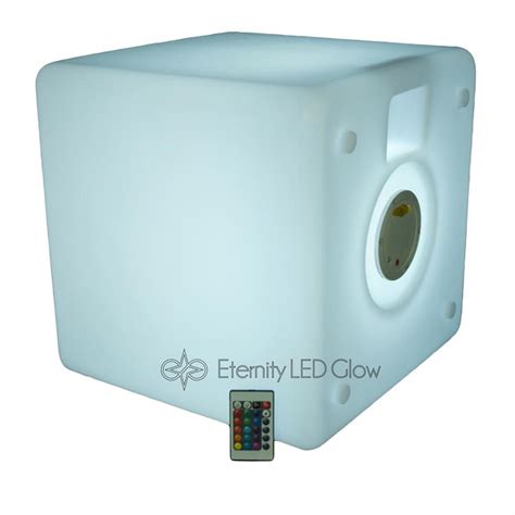 Led Cube Seat Light Up Glow Cube Chair Eternity Led