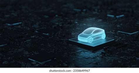 자율주행 미래 자동차 소프트웨어 기술에 대한 스톡 일러스트 2358649967 Shutterstock