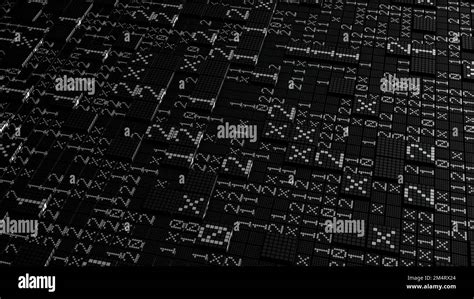 motion graphic with digital technological space motion technological and connection motion