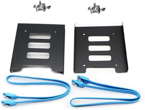 SABRENT 2 5 Inch To 3 5 Inch Internal Hard Disk Drive Mounting Kit BK