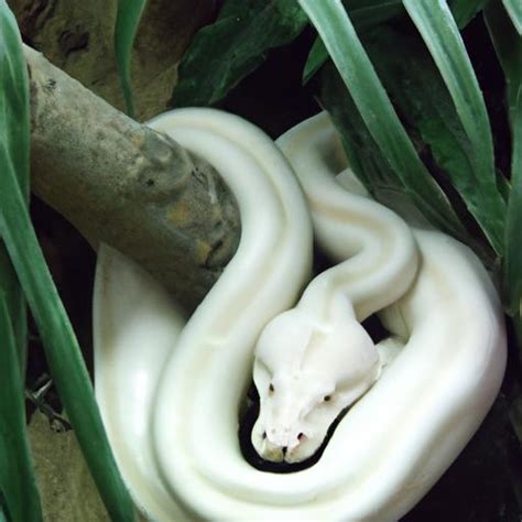 Albino Boa A Majestic Reptile In The World Of Serpents