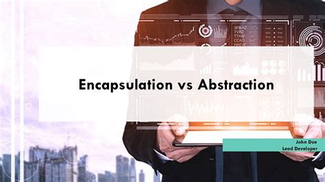 Encapsulation Vs Abstraction Ppt Graphics Acp