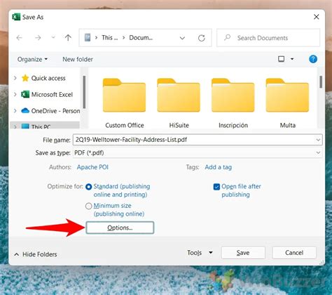 How To Convert Excel Files To Pdf Xlsx To Pdf Winbuzzer